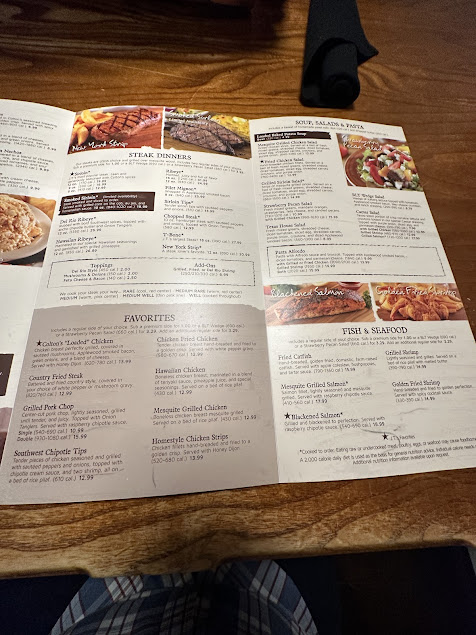 Colton's Steak House & Grill Restaurant Menu | Steaks, Ribs & Classic ...